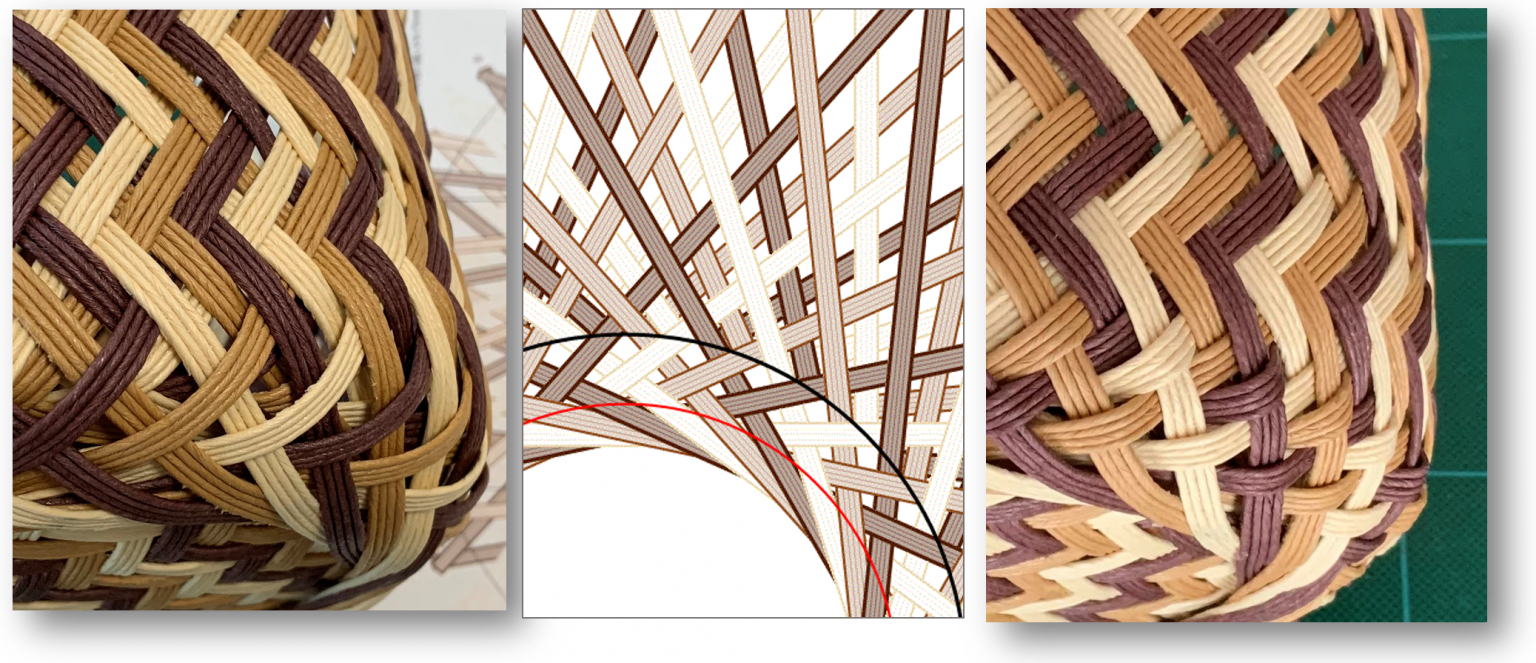 網代編み | クラフトバンド・ラボ